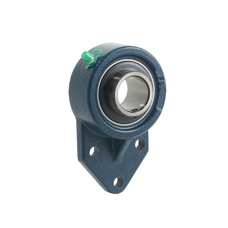 Tritan 3 Bolt Flange Bracket Unit, Domestic Dimensions, Wide Inner Ring Insert, Set Screw, 1.25 ...